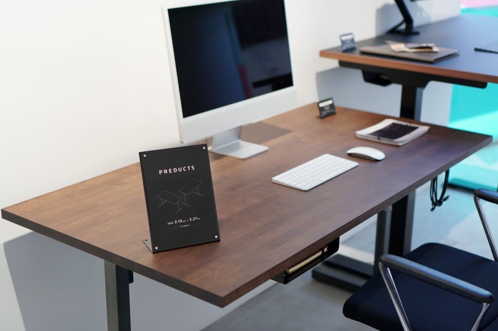 【進化するデスク】PREDUCTS DESK(プレダクツ デスク)が展示されたので見て触ってきた | monoree モノリー